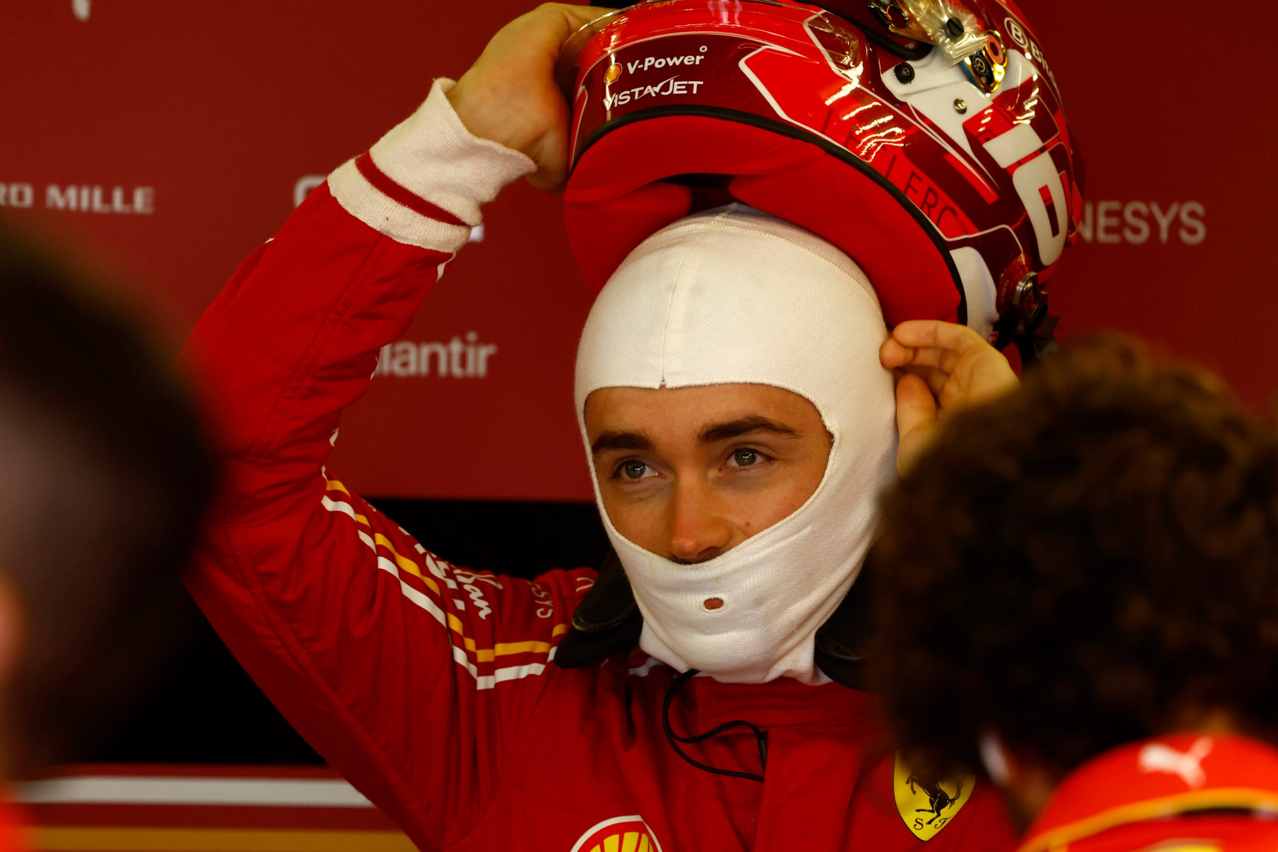 Charles Leclerc Starts Race Weekend in Imola with New Race Engineer ...